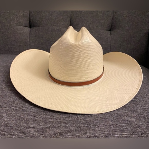 Larry Mahan | Accessories | Larry Mahan X Alamo Straw Hat Ivory | Poshmark